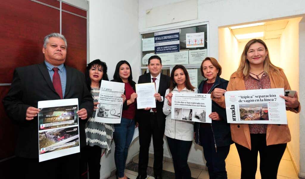 Morena interpone denuncia ante FGJCDMX por posibles daños intencionales ... Morena interpone denuncia ante FGJCDMX por posibles daños intencionales ...