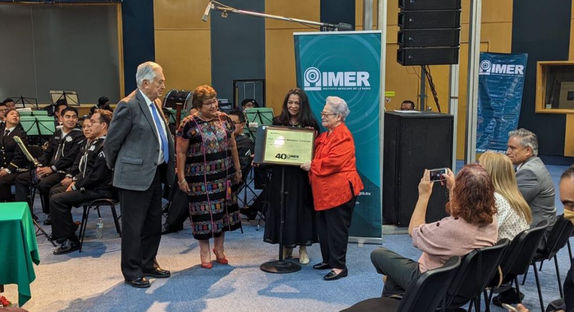 IMER devela placa por su 40 aniversario • Once Noticias