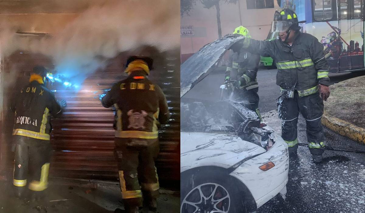 Bomberos de CDMX controlan tres incendios