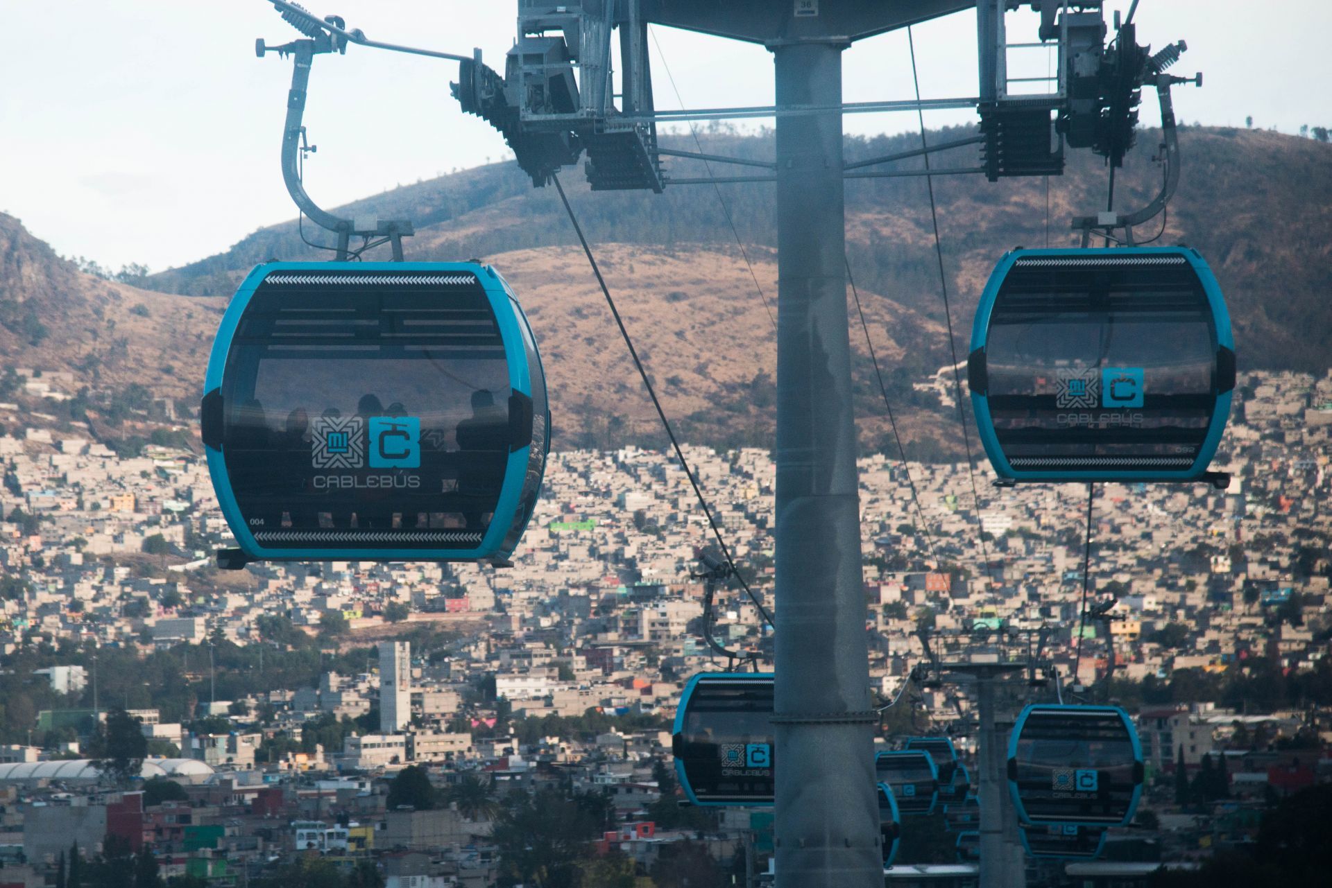 Llegan a CDMX primeras cabinas para la Línea 3 del Cablebús • Once Noticias